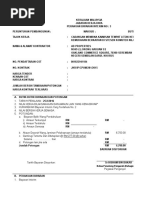 Borang JKR 66 | PDF