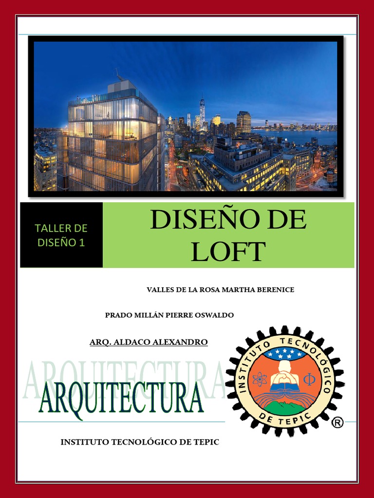 proyecto diseño de loft | PDF | Diseño | México