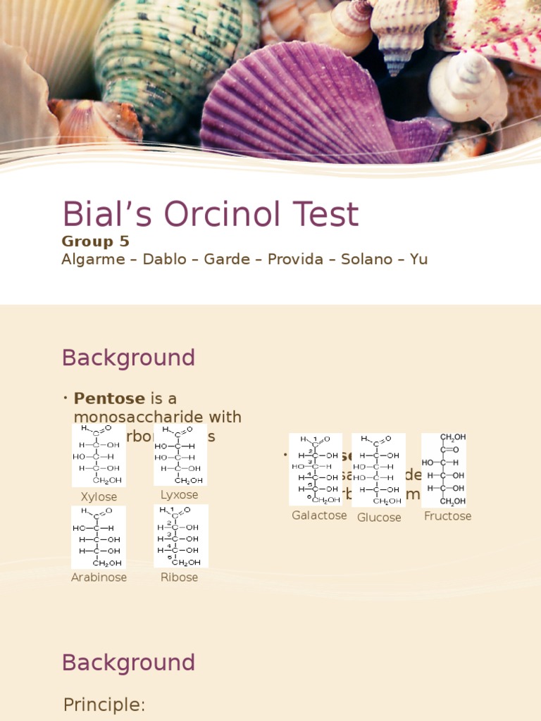 Bial's Orcinol Test for Pentoses | PDF | Cooking, Food & Wine | Science ...