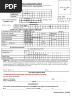 Indane Gas New Connection Application Form PDF | PDF | Access Control ...