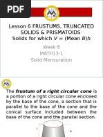 Prismatoid and Truncated Prism | PDF