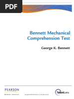 Preparing For Bennett Mechanical Comprehension Test | PDF | Force ...