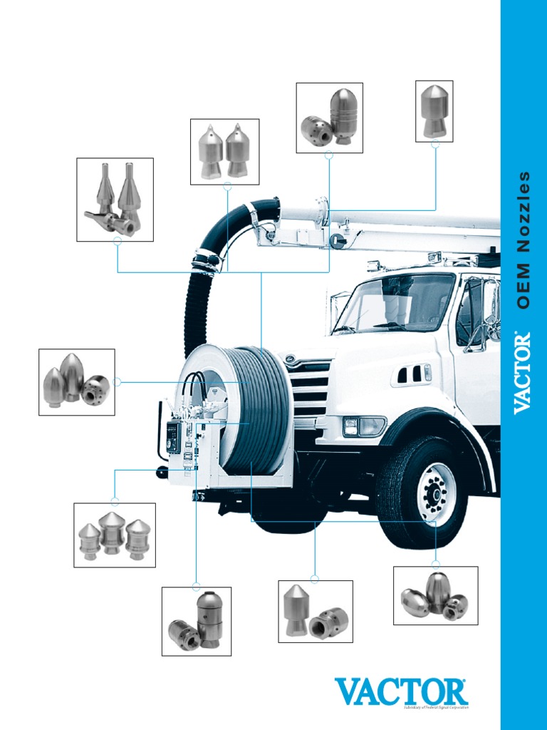 VACTOR Nozzle Catalog | PDF | Nozzle | Pipe (Fluid Conveyance)