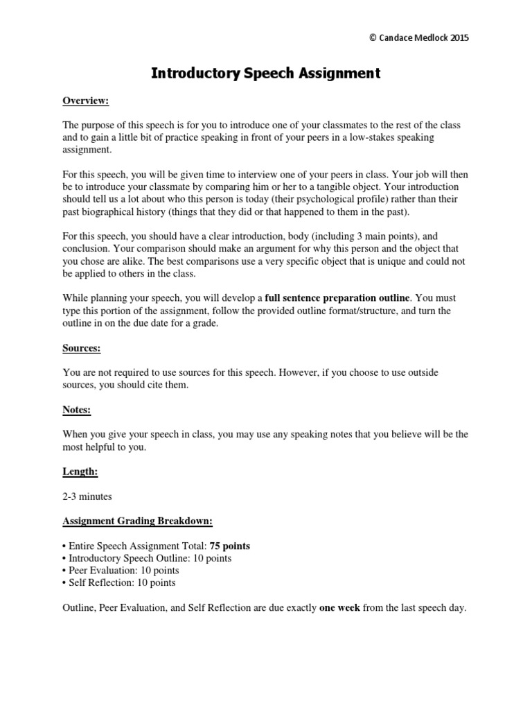 1 Assignment Intro | PDF | Career & Growth