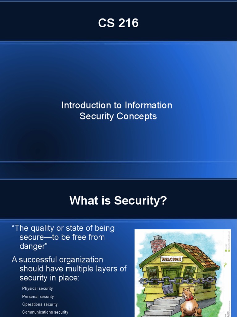 Lecture 1 Security Concepts Pdf Vulnerability Computing 5873