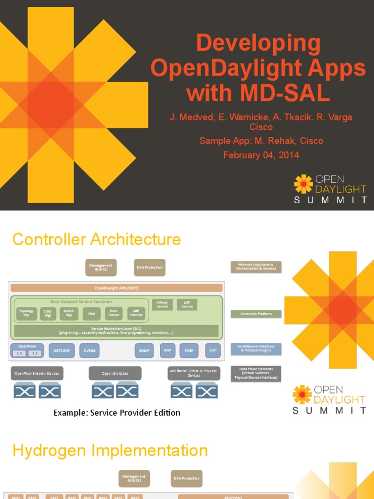 Os2014 MD Sal Tutorial 0 | PDF | Application Programming Interface ...