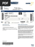 SM Ticket Voucher Claim Instructions | PDF | Ticket (Admission ...