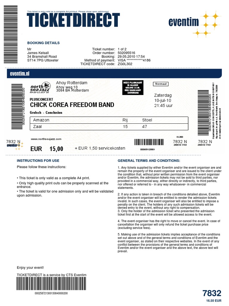 ticketdirect_502095516tic | Ticket (Admission) | Government Information