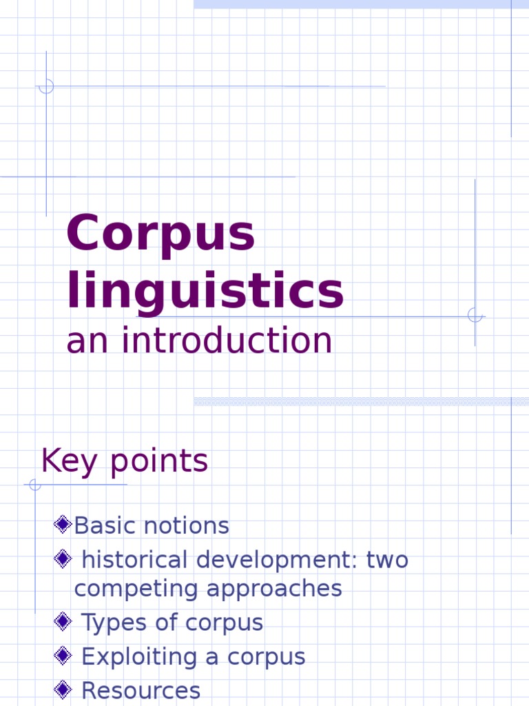 Corpus Linguistics | Linguistics | Applied Linguistics
