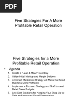 Retail Math Cheat Sheet XI | PDF | Marketing | Business