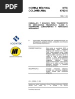 NTC 1692 de 2012 (Full) Transporte de Mercancías Peligrosas. Definiciones, Clasificación ...