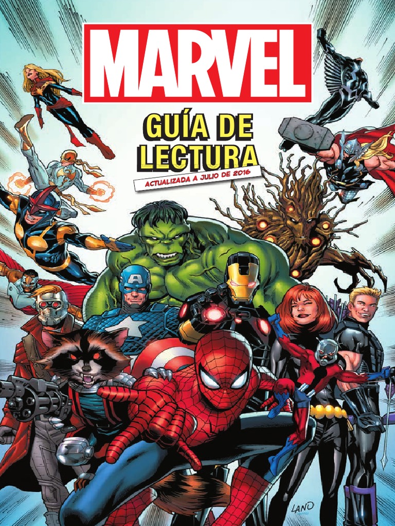 Catalogo Marvel Panini 2016 | PDF | Hombre araña | Comics Marvel