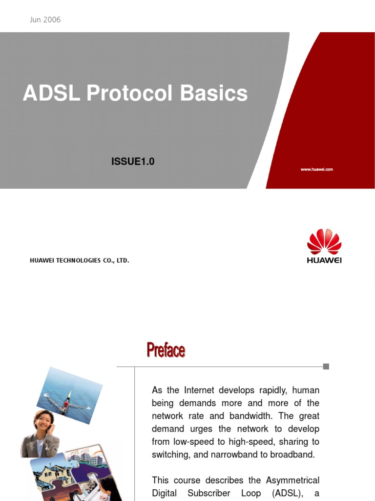ADSL Protocol Training Guide | PDF | Digital Subscriber Line | Modulation
