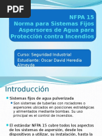 Norma NFPA 15 | PDF | Agua | Corrosión