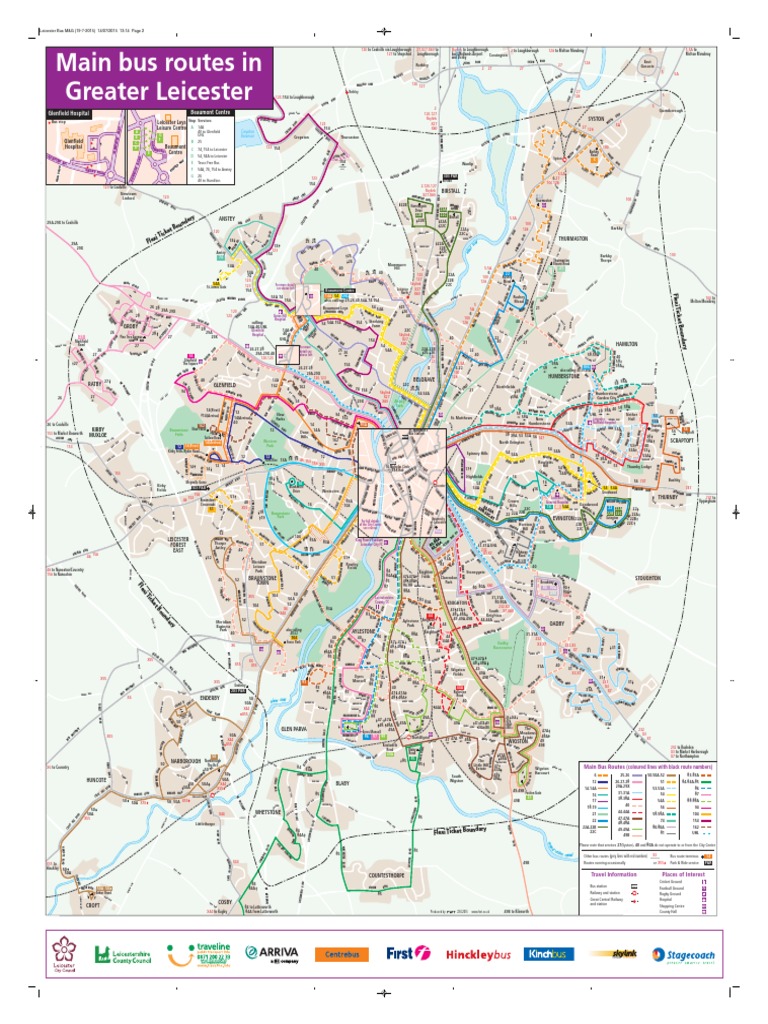 Leicester Bus Routes Overview | PDF | Bus Transport | Business