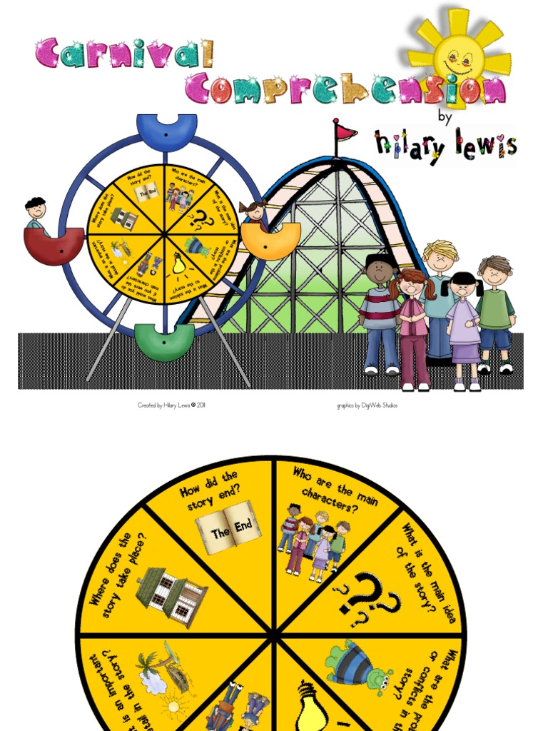 Reading Comprehension Spinner Fiction | PDF