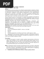 ASTM C172/C172M-17: Standard Practice For Sampling Freshly Mixed ...