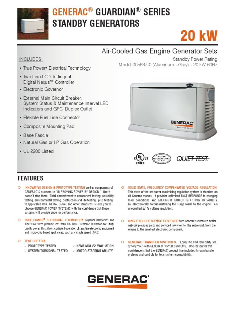 20 K W | PDF | Engines | Electric Generator