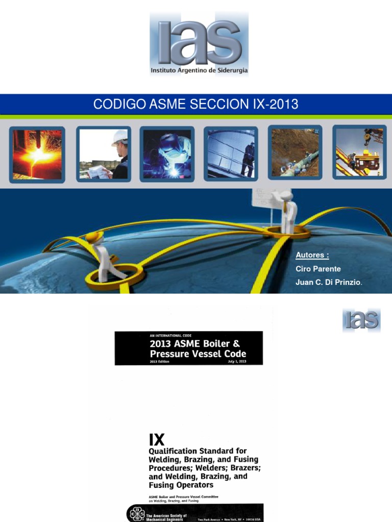 ASME Secci N IX 2015 Parte 1 | PDF | Soldadura | Construcción