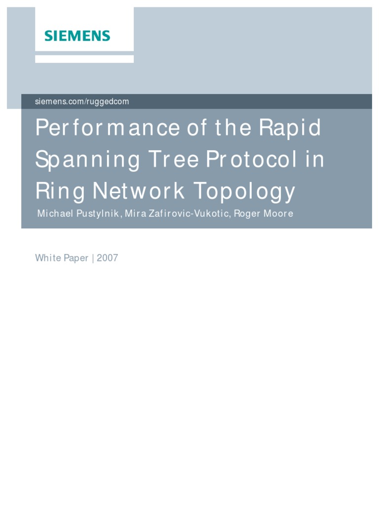RSTP in Ring Network Topology en PDF | PDF | Network Switch | Ethernet