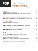 Sagra Amsterdam Menu 2025 | PDF | Pesto | Foods
