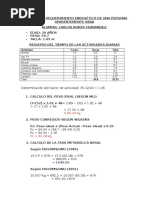 Fórmulas de Peso Corregido y Ideal | PDF