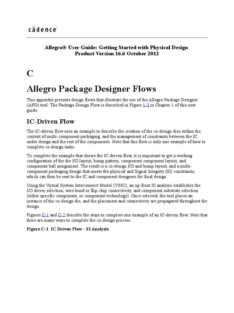 Allegro Package Designer Flows | PDF | Printed Circuit Board | Databases