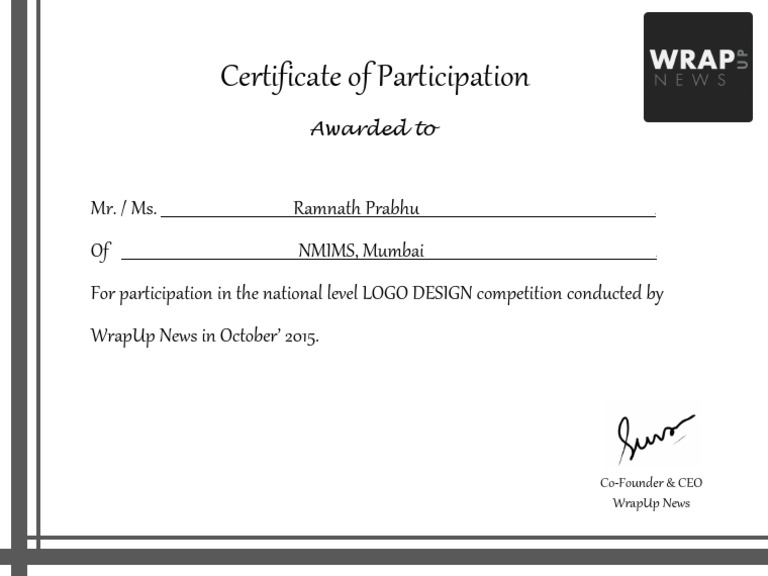 Ramnath Prabhu - Logo Design | PDF | Business