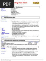 ISOPAR H Fluid Safety Data Sheet | PDF | Firefighting | Dangerous Goods