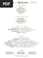 Table d’hôte Menu with Prices | PDF