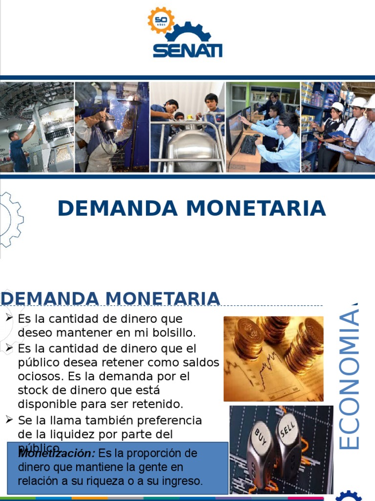 Demanda Monetaria | PDF | Dinero | Macroeconómica