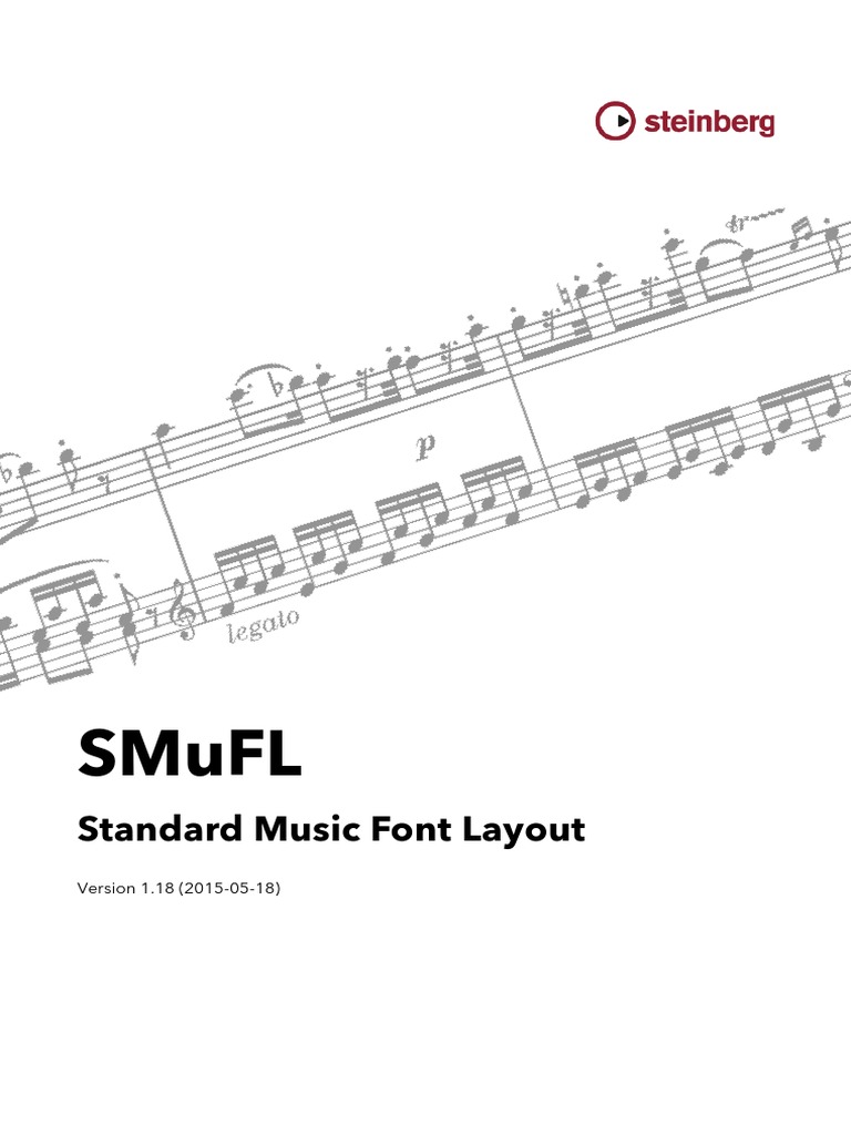 Smufl | PDF | Musical Notation | Typefaces
