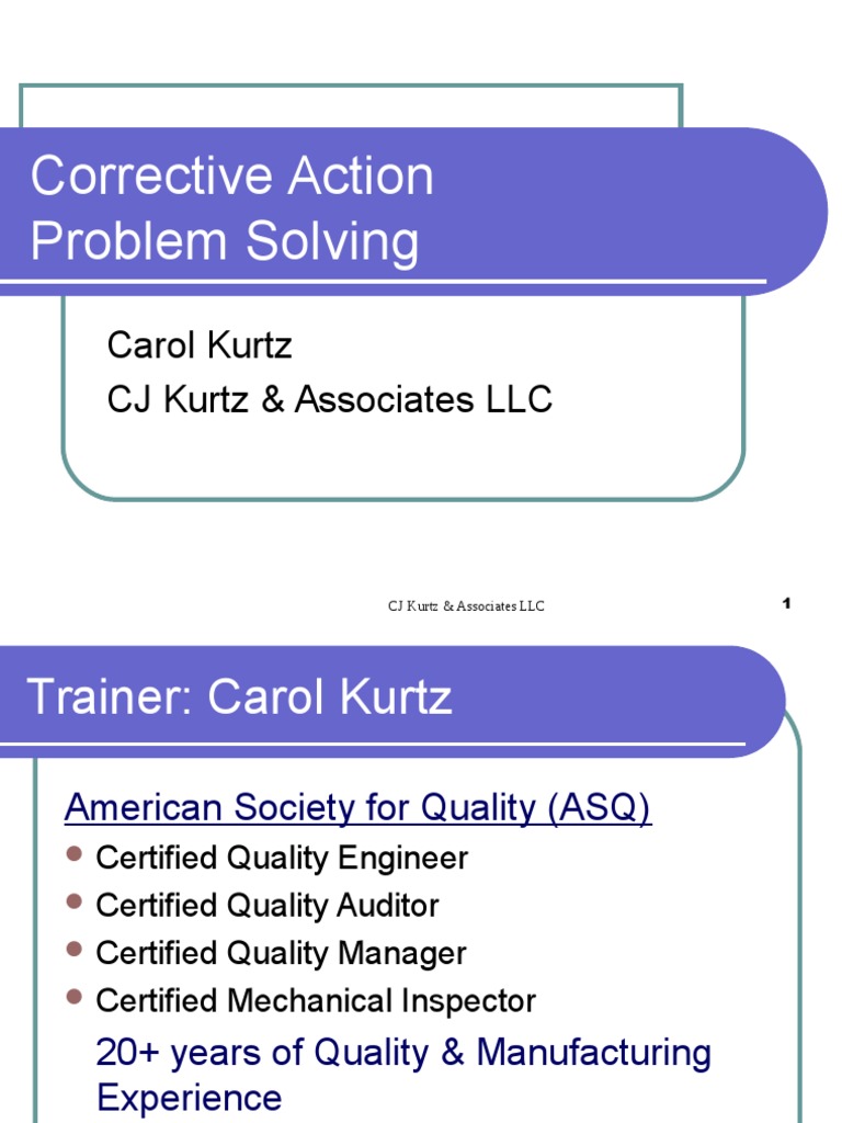 Corrective Action Plan | PDF | Scatter Plot | Causality