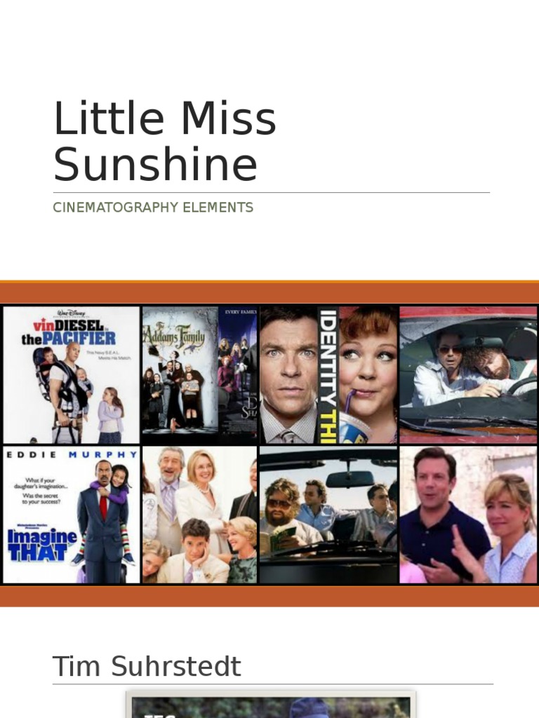 Little Miss Sunshine: Cinematography Elements | PDF