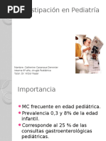 Manejo de Coprostasis en Pediatría | PDF | Recto | Diarrea