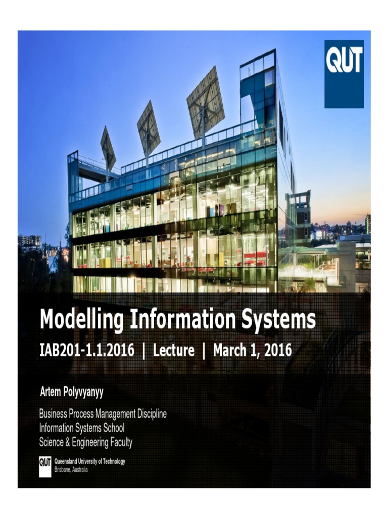 An Introduction to Conceptual Modelling of Information Systems | PDF | Conceptual Model | Semantics