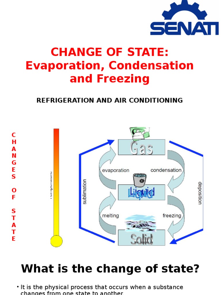 Evaporation, Condensation & Freezing States | PDF | Evaporation | Melting