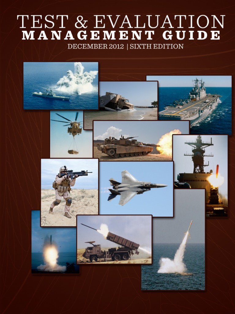 DoD Test and Evaluation Management Guide | PDF | United States ...