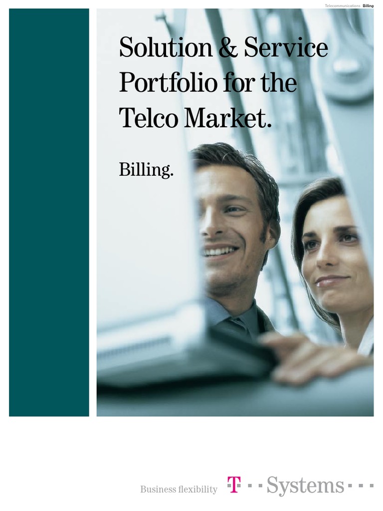 Solution & Service Portfolio For The Telco Market.: Billing | PDF | Business Process ...
