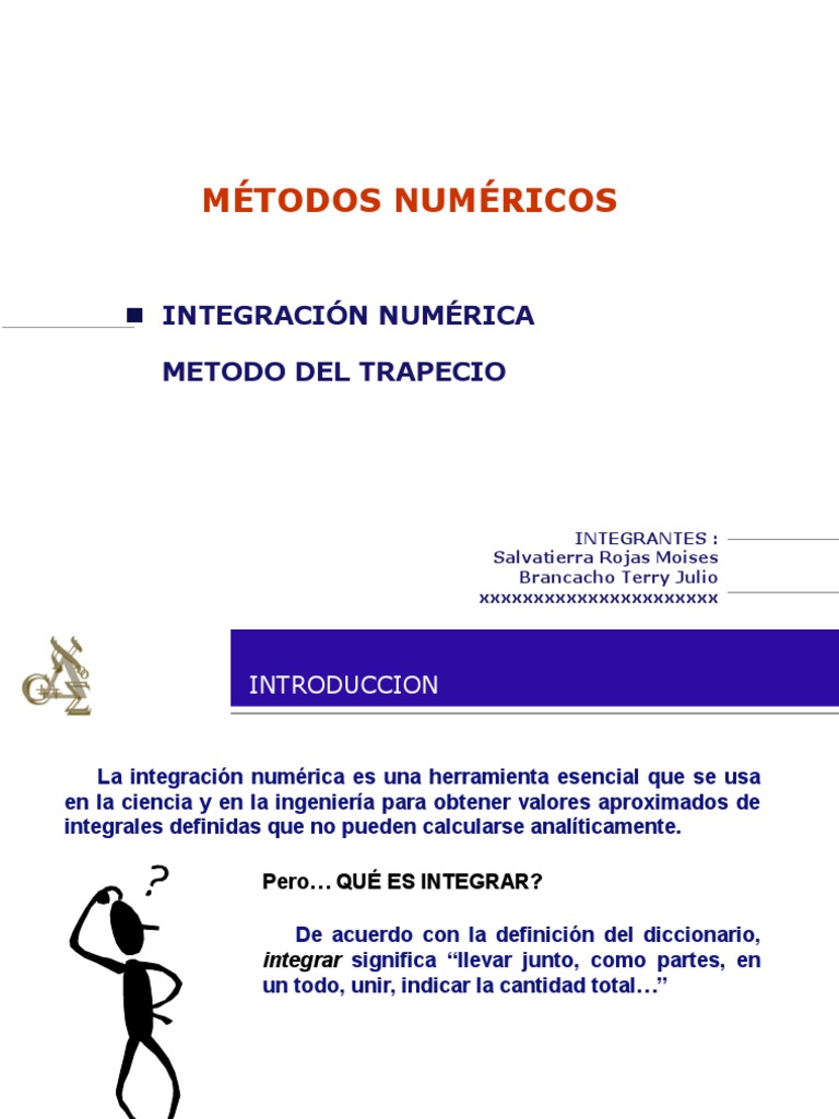 Metodo Del Trapecio | PDF | Integral | Cálculo