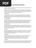 Components of the Built Environment | Built Environment | Infrastructure