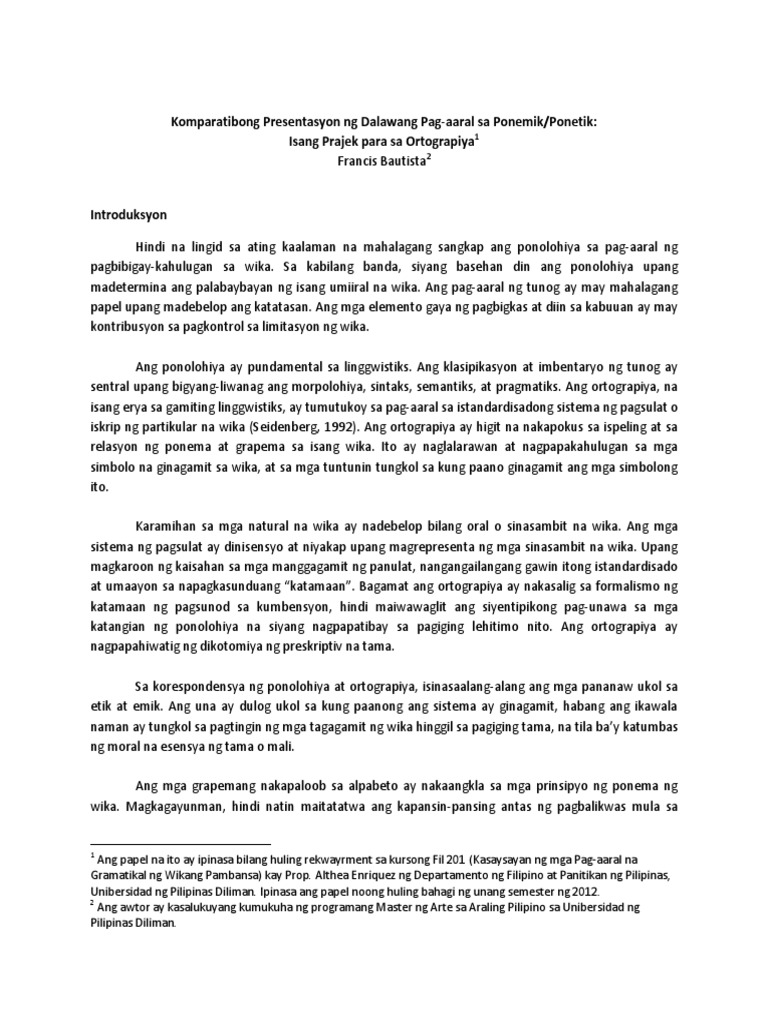 Ponetiko at Ponemiko | PDF