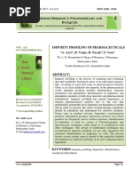 Impurity Specifications Guide | PDF | Chemical Substances | Food And ...
