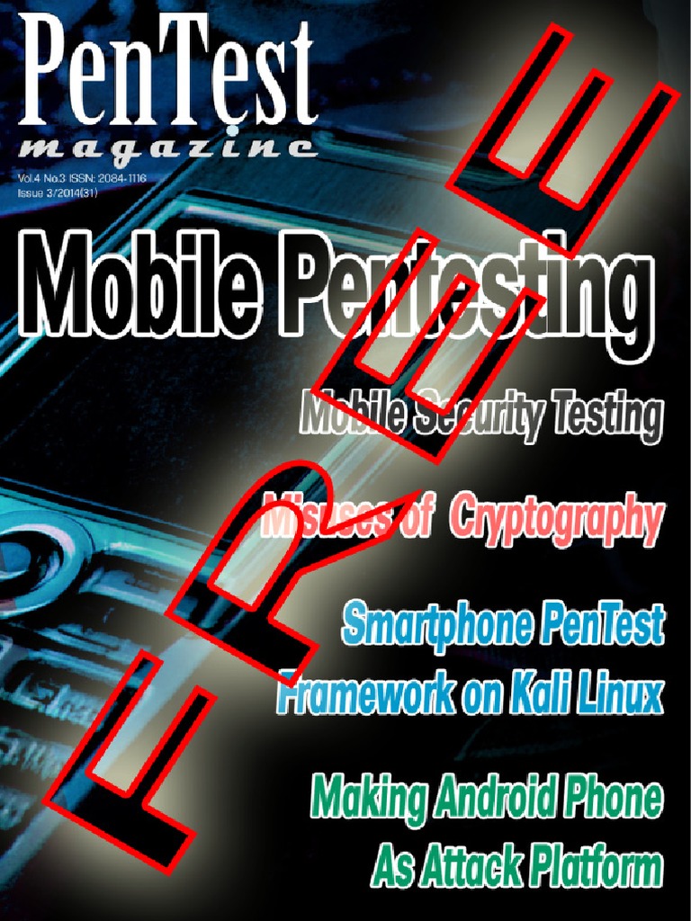 PenTest Magazine Mobile Pentesting | PDF | Computer Security | Security