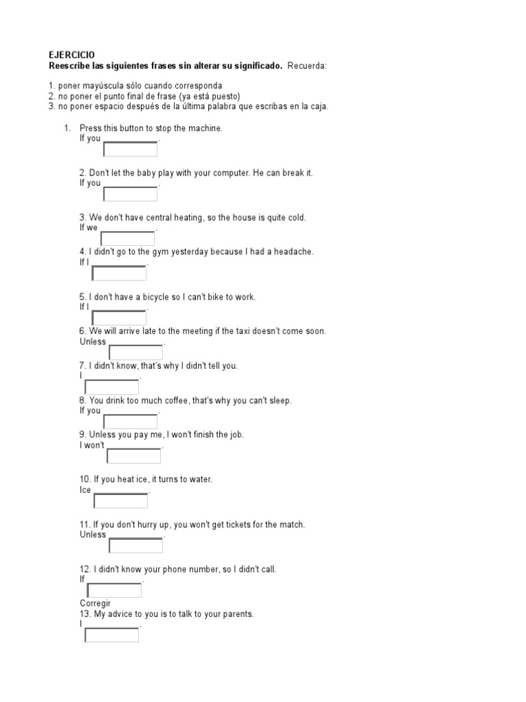 Paraphrasing Conditionals | PDF