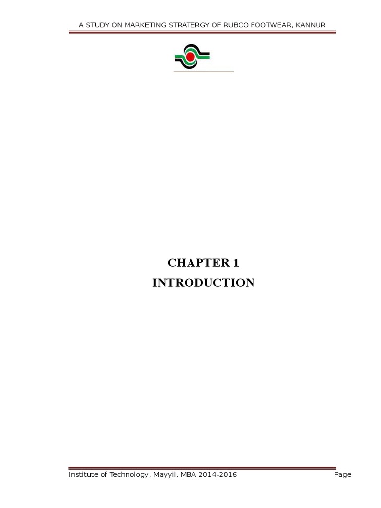 Rubco | PDF | Research Design | Marketing