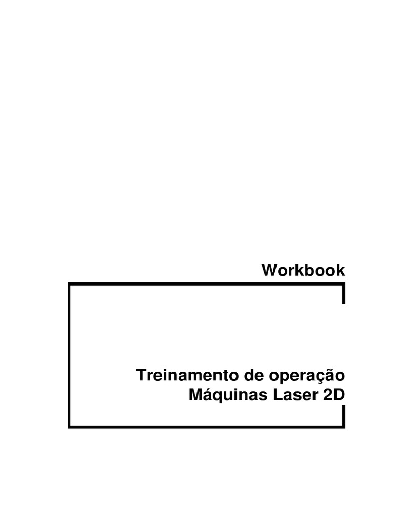 Treinamento de Operação TruLaser - 2D PDF | PDF | Máquinas | Laser