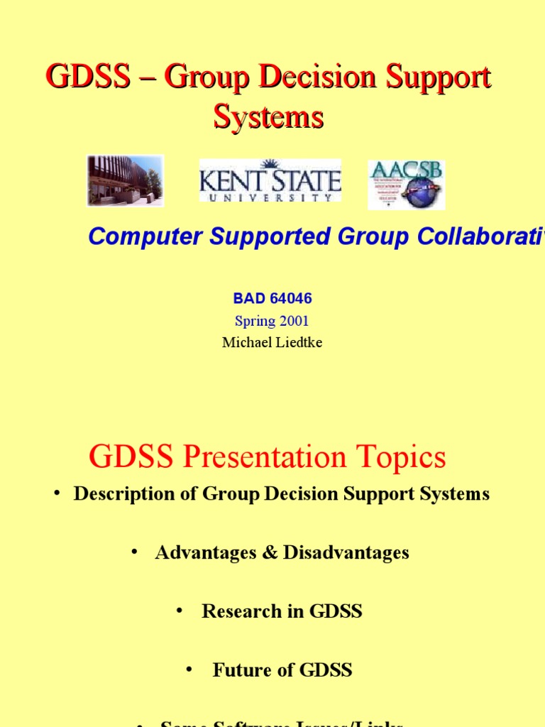 Group Decision Support Systems Guide | PDF | Decision Support System ...