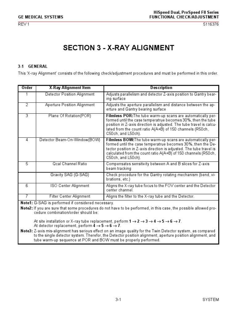 X RAY Alignment | PDF | Nut (Hardware) | Vacuum Tube