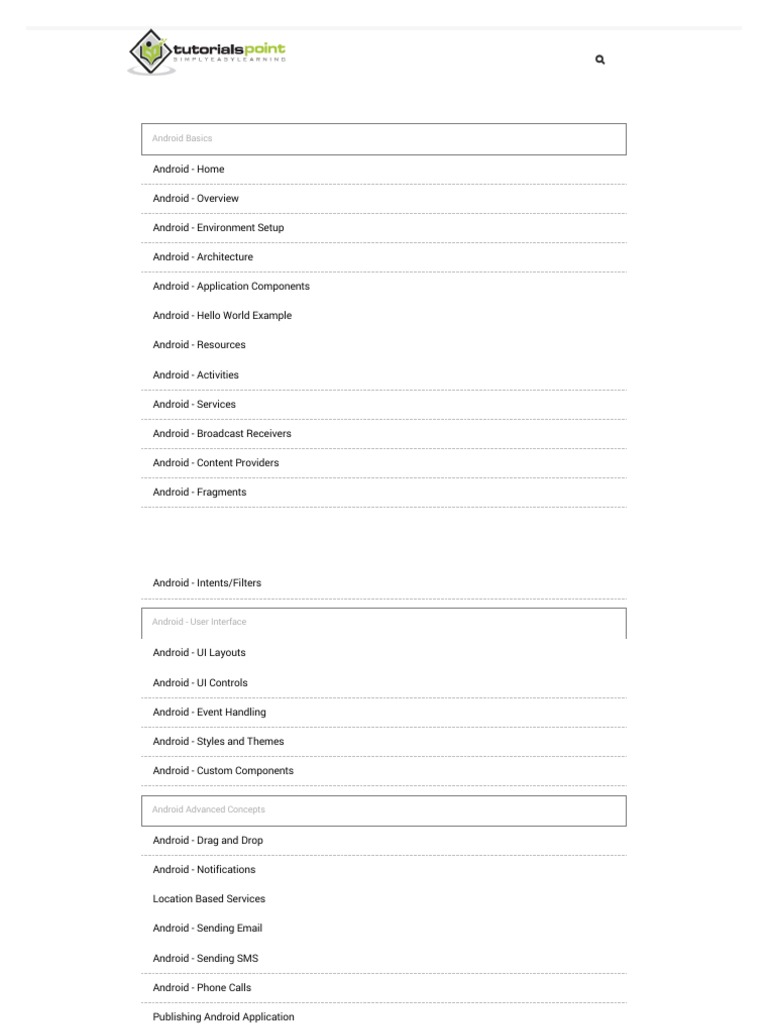 Android Widgets Tutorial | PDF | Android (Operating System) | Method ...